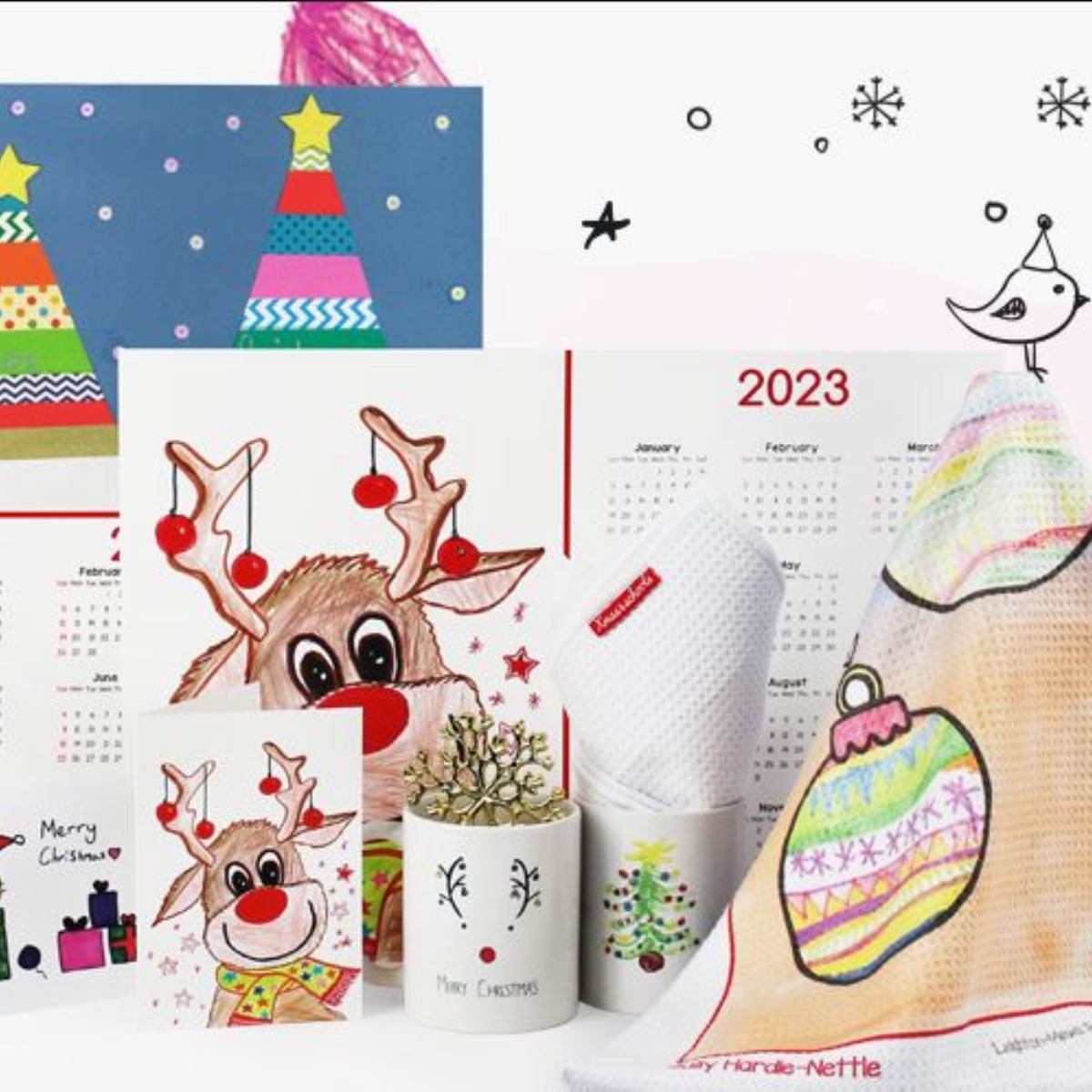 Westlands Primary School - Christmas Card Designs
