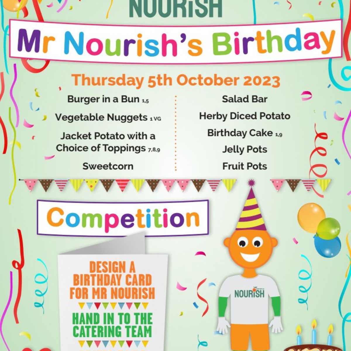 Westlands Primary School - Happy Birthday Mr Nourish!